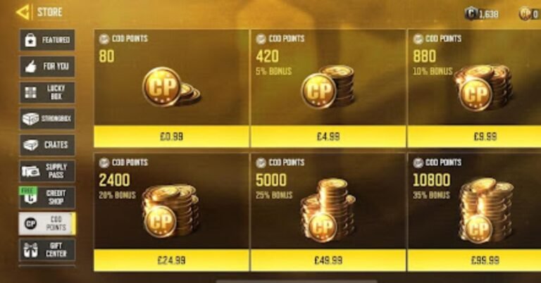 Cheap COD Points: Best Ways to Get More for Less - FitCoding